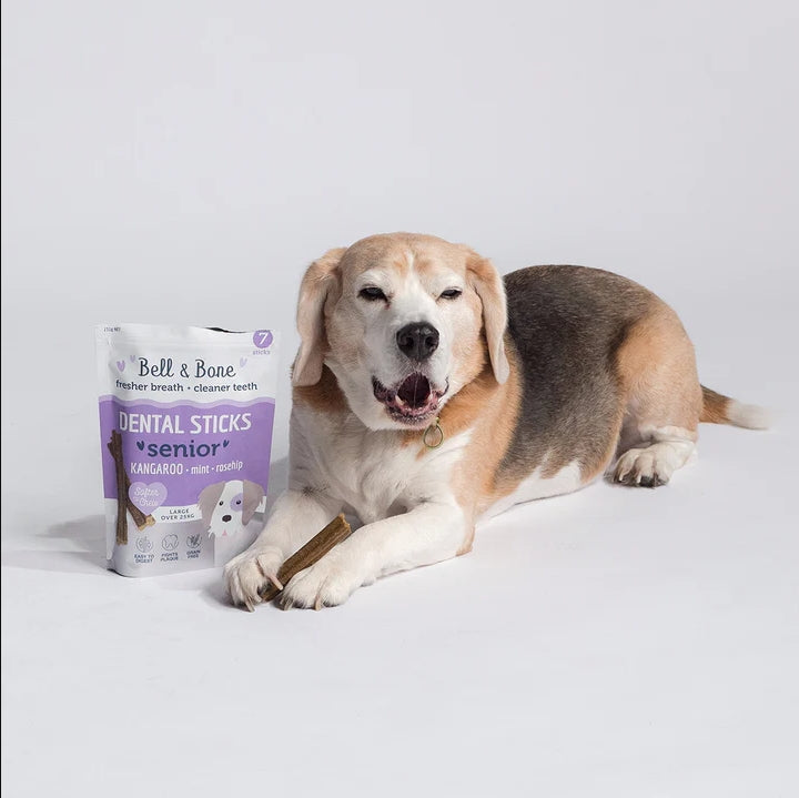 Bell & Bone Dental Sticks Senior – Aussie Pooch Nutrition & Wellbeing